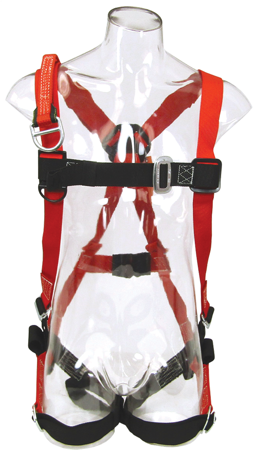 "H" Style Harness with a nylon loop, 24" D-Ring extension back ...