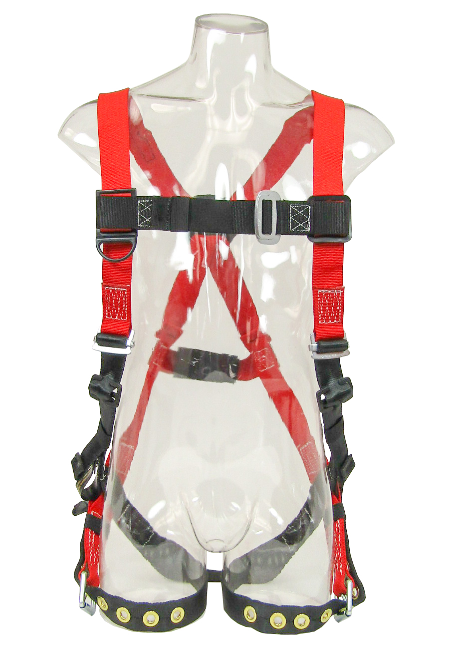 "H" Style Harness with grommet legs and nylon loop back attachment ...