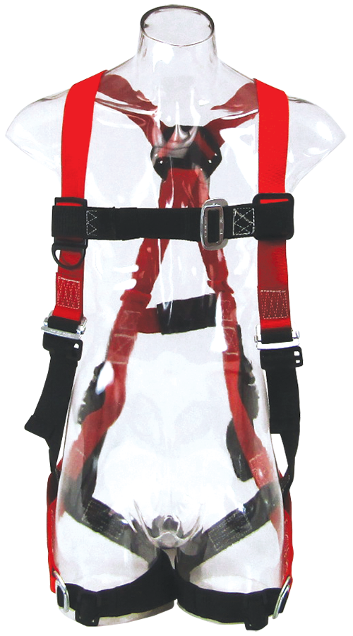 "H" Style Harness with D-Ring back attachment and belt attachment ...