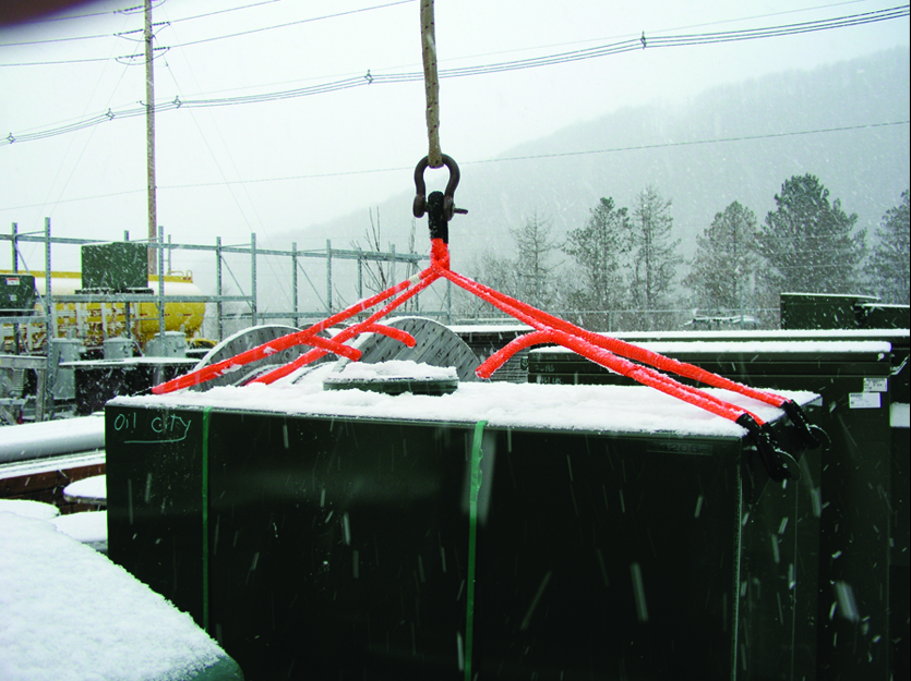 965 Series: 4 Legged Slings for Pad Mount Transformers - Bashlin